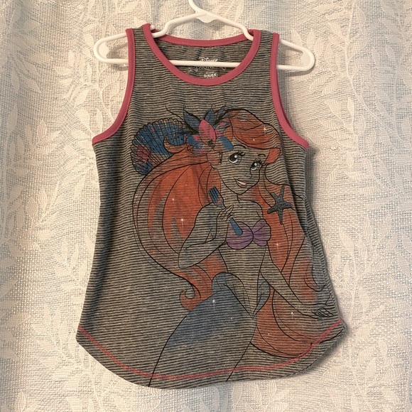 Disney | Shirts & Tops | Little Mermaid Ariel Vintage Style Tank | Poshmark